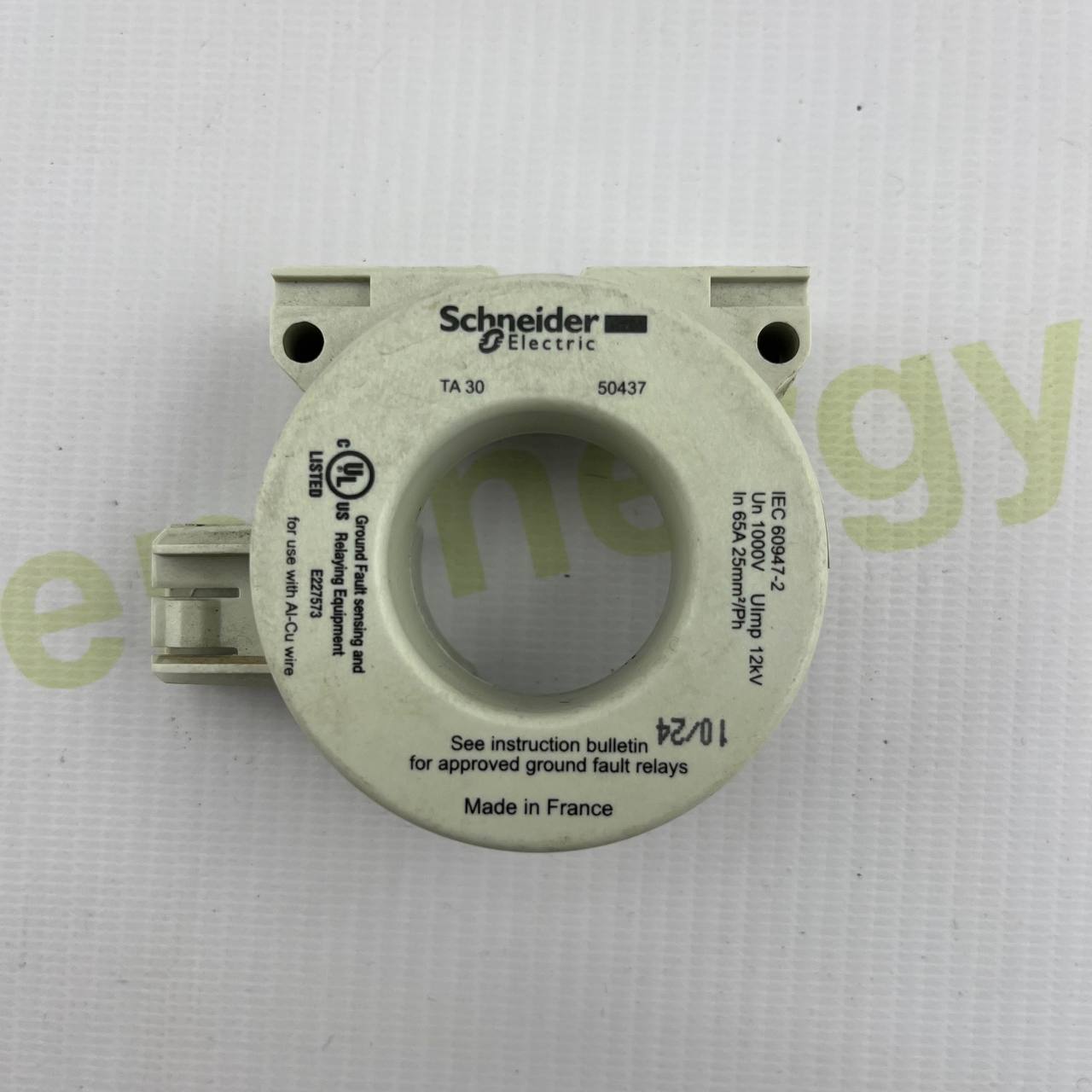 Schneider Electric TA 30 Toroidal Current Sensor | Part No. 50437 | 60 ...