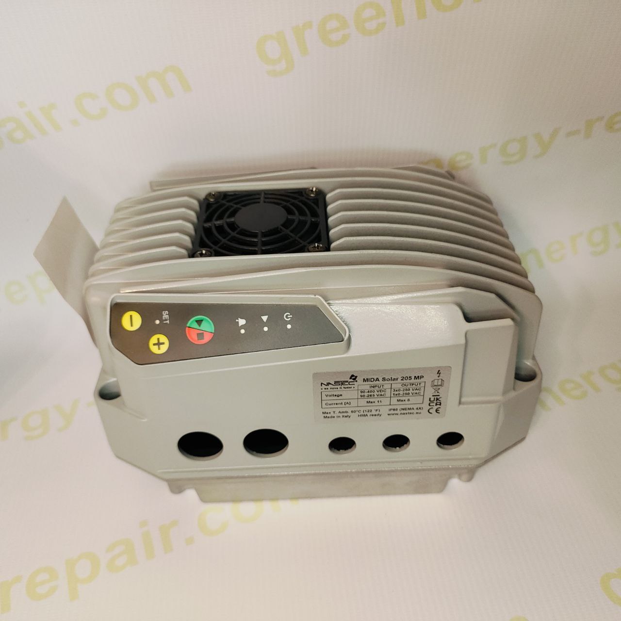 NASTEC MIDA Solar 205 MP | Solar-Powered Pump Inverter | 4.0kW – Green ...