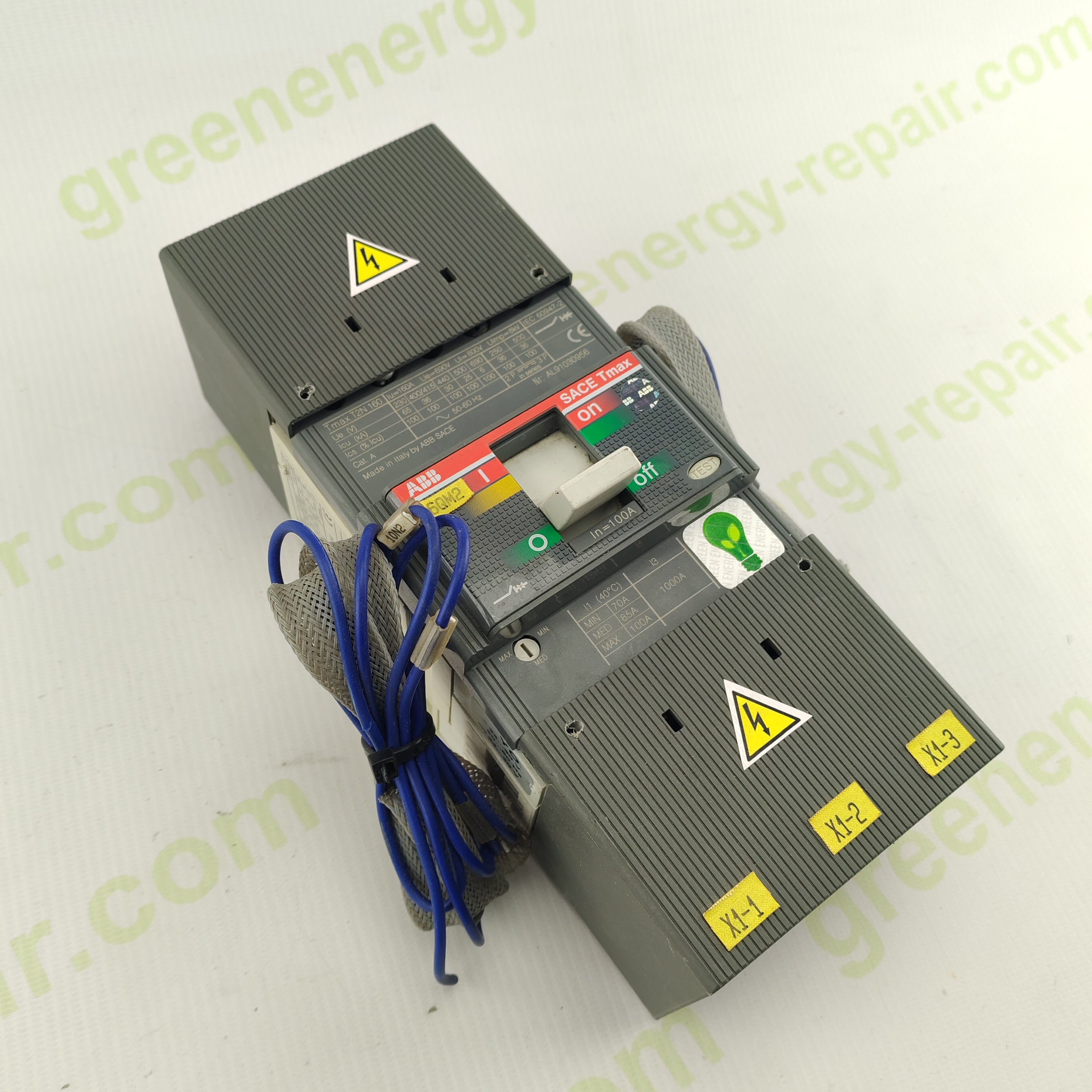 ABB SACE Tmax T2N 160 Circuit Breaker | IEC 60947-2 – Green Energy